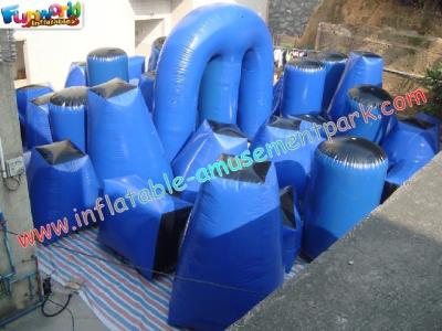 China Millenium Inflatable Paintball Bunkers 0.6mm PVC with UL Pump and Fixing Kit for sale
