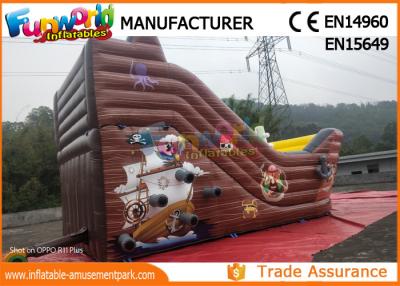 China Custom Printing Inflatable Commercial Bouncy Castles With Slide for sale