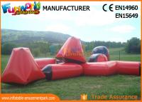 China 0.6mm PVC Multi-Color Inflatable Paintball Barriers with 110V-220V LED Lighting for Sports Events for sale