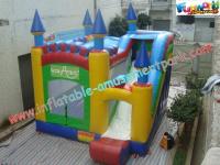 China Customized Commercial Inflatable Combo Unit with Slide 4.2m x 4.2m x 4.2m CE EN14960 for sale