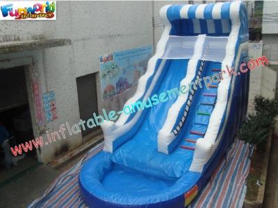 China Commercial Outdoor Inflatable Water Slide with Pool 9m x 3.5m for Rent and Sale for sale