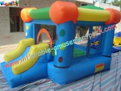 China Mini Nylon Inflatable Bouncer House 2.8x2.2x1.8m for Kids and Adults CE Certified for sale