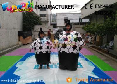 China Funworld Commercial Inflatable Sumo Wrestling Suits 1.5m-1.8m with Sponge Mat and Safety Gear for sale