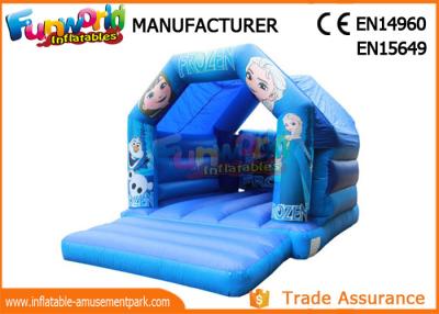 China Commercial Inflatable Bouncer Slide 18oz PVC Waterproof Fire Retardant Custom Size for sale