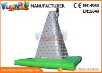 China Commercial Inflatable Rock Climbing Wall 0.55mm PVC Outdoor Sports Game CE Certified for sale