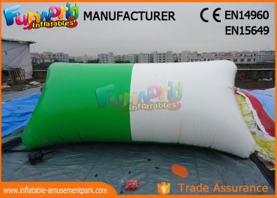 China 0.9mm PVC Tarpaulin Inflatable Water Blob 6x2m for Lake Amusement Park for sale