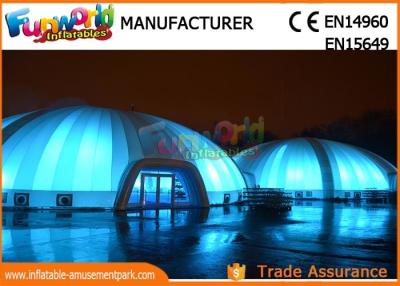 China Customizable Inflatable Party Tent 0.55mm PVC Tarpaulin Airtight Sport Dome for Events for sale