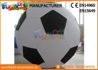 China Durable Advertising Inflatable Helium Soccer Ball - 5m to 8m Diameter Options with Custom Logo Printing for sale