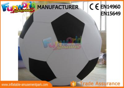 China Durable Advertising Inflatable Helium Soccer Ball - 5m to 8m Diameter Options with Custom Logo Printing for sale