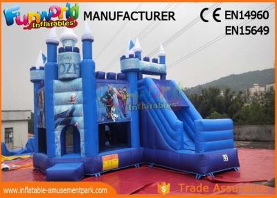 China Outdoor & Indoor Forzen Inflatable Bouncer Slide For Advertisement for sale