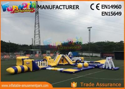 China 25x25M Anti-UV Giant Aquapark Inflatable Water Park with 1200W Pump - CE Certified Commercial Grade for sale