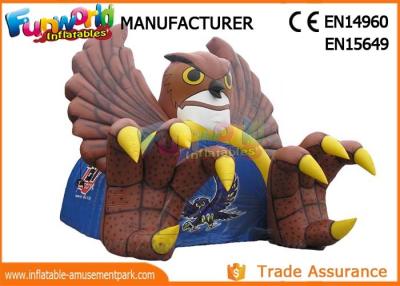 China Custom Inflatable Party Tunnel 18ft PVC Coated Nylon Football Eagle Tent for Adult Events for sale