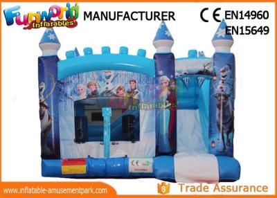 China Commercial 0.55mm PVC Tarpaulin Inflatable Bouncer Combo with Slide for Amusement Parks for sale