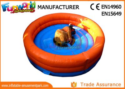 China 0.55mm PVC Tarpaulin Inflatable Rodeo Bull Waterproof Fire Resistant EN14960 for sale