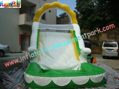 China Customized Outdoor Inflatable Water Slide with Pool 7x3x4m for Backyard Use for sale