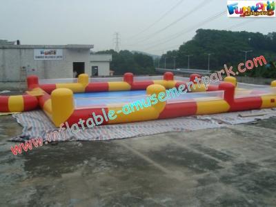 China PVC Tarpaulin Inflatable Water Pool 10x10m Waterproof Ball Pool Custom Size for sale