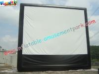 China 8x6 Meter Large Inflatable Projection Screen with 0.55mm PVC Material for Outdoor Movie Theaters and Events for sale