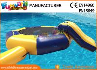 China 15 Foot Inflatable Water Trampoline Jumping Pad Commercial Grade PVC Floating Toy for sale