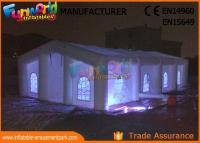 China Factory Dome Cube Inflatable Party Tent With LED Lighting Customized Color for sale