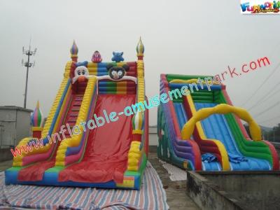 China Customized Clown Inflatable Dry Slide 9m x 5m x 7m for Commercial Rent for sale