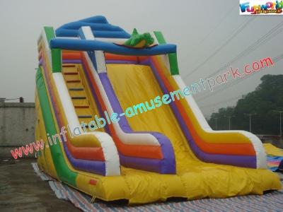 China Customized Commercial Inflatable Slide 9x5x7m Giant Jumper Slide Toys for Rent for sale