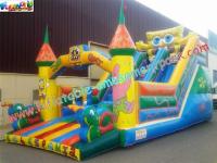 China Commercial Inflatable Bouncer Castle Slide 11m x 4.6m for Children Play for sale
