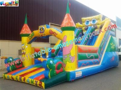 China Commercial Inflatable Bouncer Castle Slide 11m x 4.6m for Children Play for sale