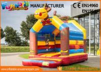 China Commercial PVC Inflatable Bouncy House 0.55mm 1500W Blower Jumping Castle for Party for sale