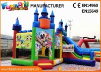 China Commercial Inflatable Bouncy Castle with 0.55mm PVC Material and 100x70x70cm Packing Size for Outdoor Play Centers for sale