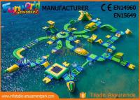 China 0.9mm Vinyl Custom Inflatable Water Parks For Outside Entertainment for sale