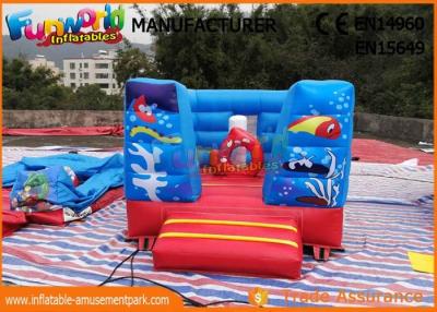 China Custom Digital Printing Inflatable Bounce House Commercial Grade 0.55mm PVC for sale