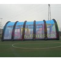China Custom Mobile Inflatable Paintball Tent - 0.55mm PVC Tarpaulin, Waterproof & Fire Retardant with 1-Year Warranty for sale