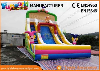 China Large Commercial Inflatable Bounce House with Slide 10x6x8m for Party Events for sale