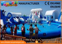 China Custom Digital Printing Inflatable Water Parks for Children - 0.55+0.9mm PVC Material with EN15649 EN71 SGS Certification for sale