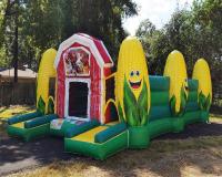 China Fall Event Inflatable Sports Games / Inflatable Corn Maze Obstacle Course for sale