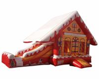 China Christmas Party Events Inflatable Combo Jumping Castle Slide Bounce House for sale