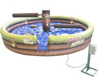 China Commercial Inflatable Last Man Standing Game 6m x 6m with 0.55mm PVC for sale