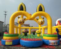 China Anime Themed Inflatable Playground Equipment For Children Healthy And Interactive for sale