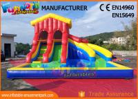 China Water - Proof Giant Inflatable Water Slide / Outdoor Inflatable Pool Park for sale