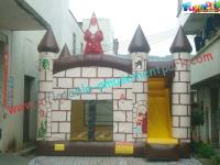 China Commercial Inflatable Bouncer Slide Combo 5m x 5m for Kids Outdoor Use for sale