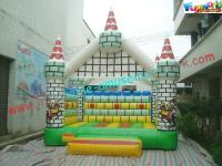 China CE EN14960 Commercial Inflatable Bouncy Castle 4x4x4m with Blower for Rental for sale