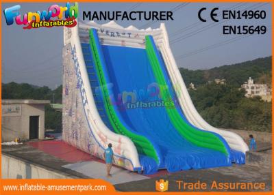 China Plato Material Giant Adult Inflatable Slide 12x8x10m Commercial Grade PVC for sale