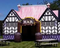 China Inflatable Pub Bar Tent 6.5x7.5x5m Outdoor Promotional Advertising Party Marquee for sale