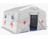 China Inflatable Medical Emergency Response Tent 200kg PVC Disaster Relief Shelter for sale