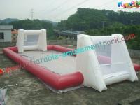China 14m Inflatable Football Court Field Waterproof Sports Game for Commercial Use for sale