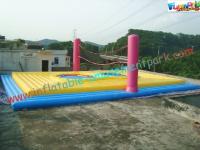 China Custom Inflatable Bossaball Volleyball Court 18x12m Commercial Grade PVC Sports Game for sale