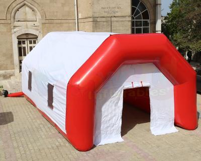 China Outdoor Mobile Coronavirus Inflatable Shelter Tent Customized Size for sale