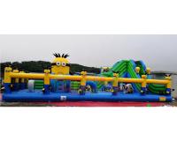 China Commercial Spongebob Bounce House 14x7x5 Meter with Fire Retardant 0.55mm PVC Material for sale