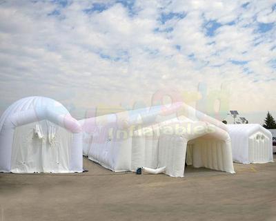 China Assemblable Medical Response Tent / Unidad Movil Inflatable Rehab Tent for sale