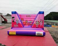 China LOL Surprise Dolls Inflatable Bouncy House 4.5x3.6x2.1m Fire Retardant PVC for sale